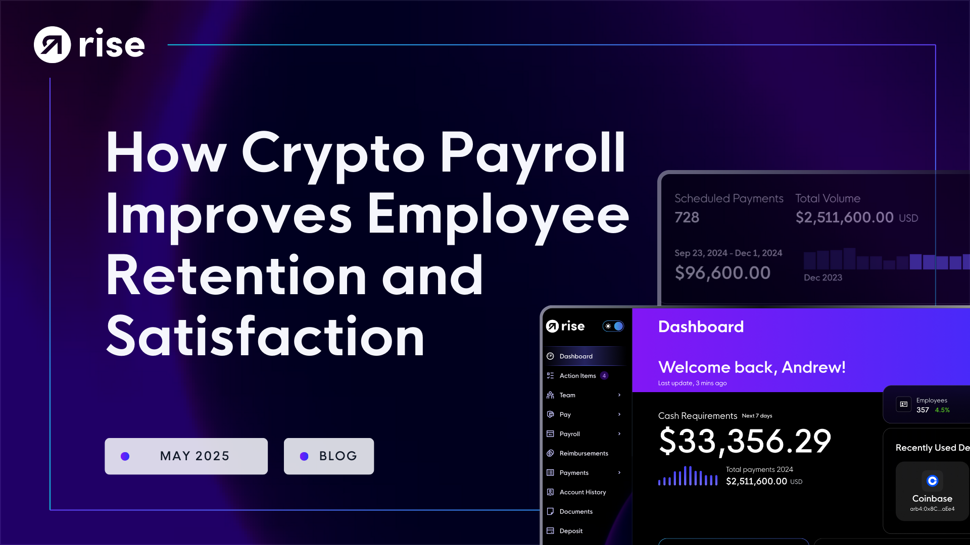 Rise | How Crypto Payroll Improves Employee Retention and Satisfaction